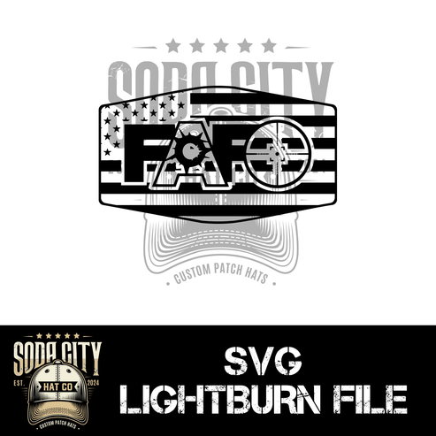 FAFO American Flag SVG – Soda City Hat Co